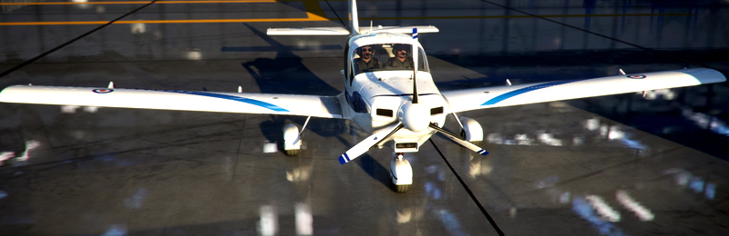 IRIS GROB TUTOR - 6 FTS G-BYWX for Microsoft Flight Simulator | MSFS