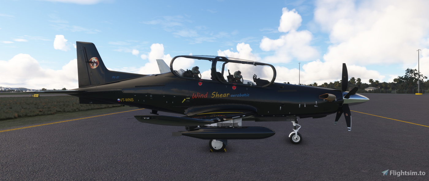 IRIS PC-21 WindShear_VULCAN [8k] pour Microsoft Flight Simulator | MSFS