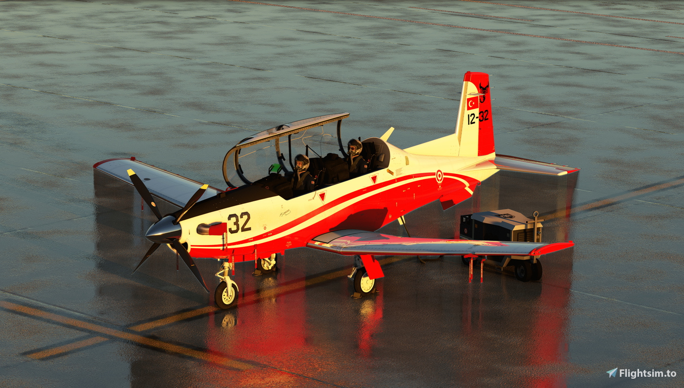 IRIS Texan II - 122. Filo "AKREP" TUAF KT-1 (Fictional-8K) для ...