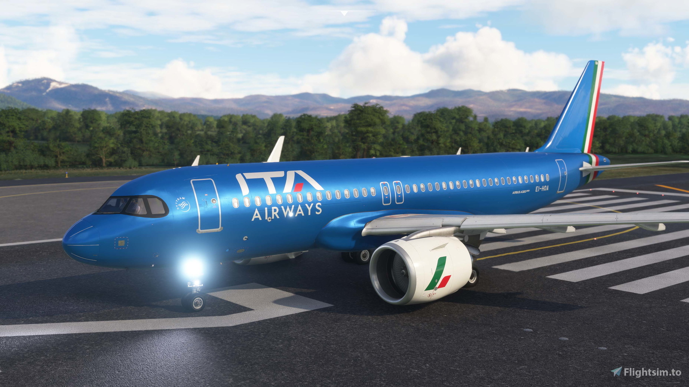 iniBuilds A320neo - ITA Airways [EI-HOA] for Microsoft Flight Simulator | MSFS