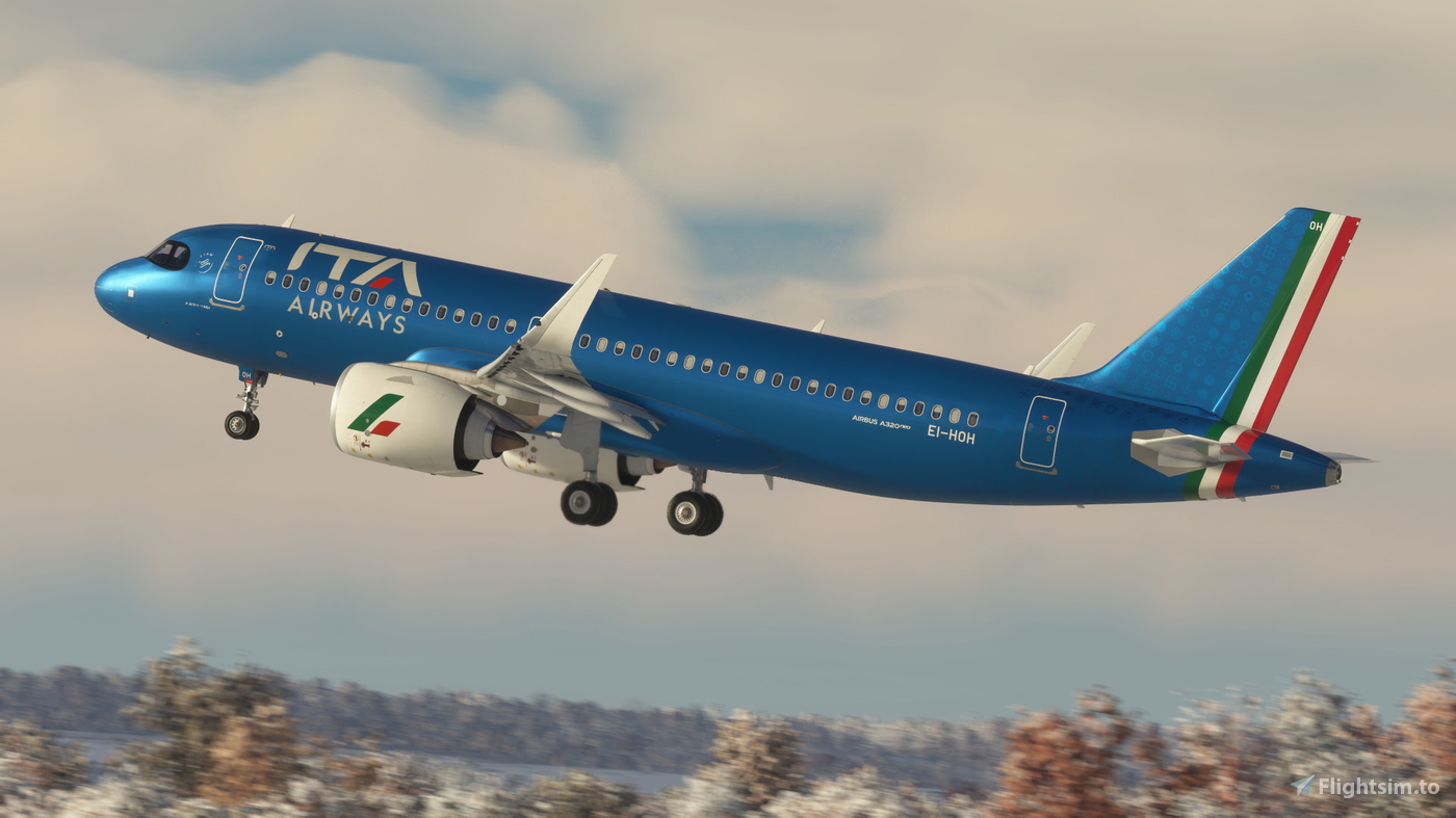 ITA Airways (EI-HOH) - IniBuilds A320NEO for Microsoft Flight Simulator | MSFS