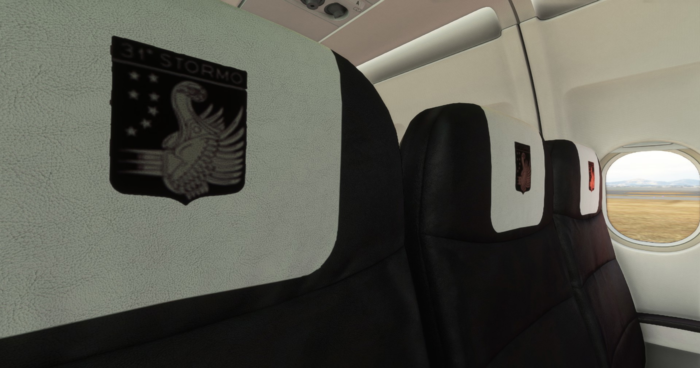 Italia cabin light Fenix A320 Ceo 对于 Microsoft Flight Simulator | MSFS