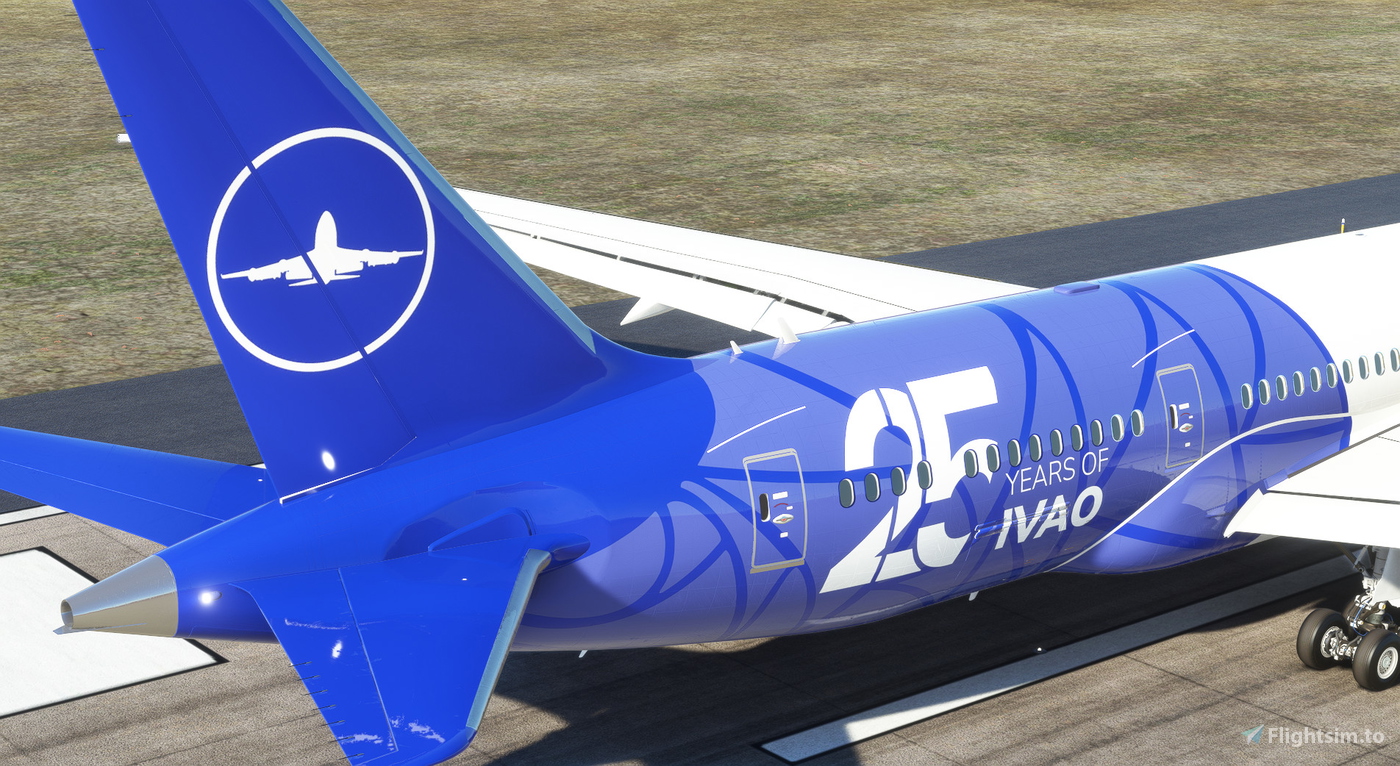 [Kuro B787-8 ] IVAO 25th Anniversary Special Livery for Microsoft ...