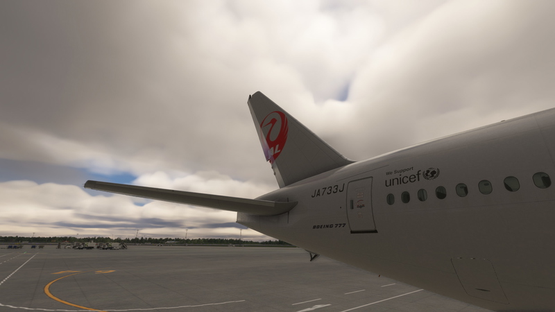 Japan Airlines JA733J for Microsoft Flight Simulator | MSFS