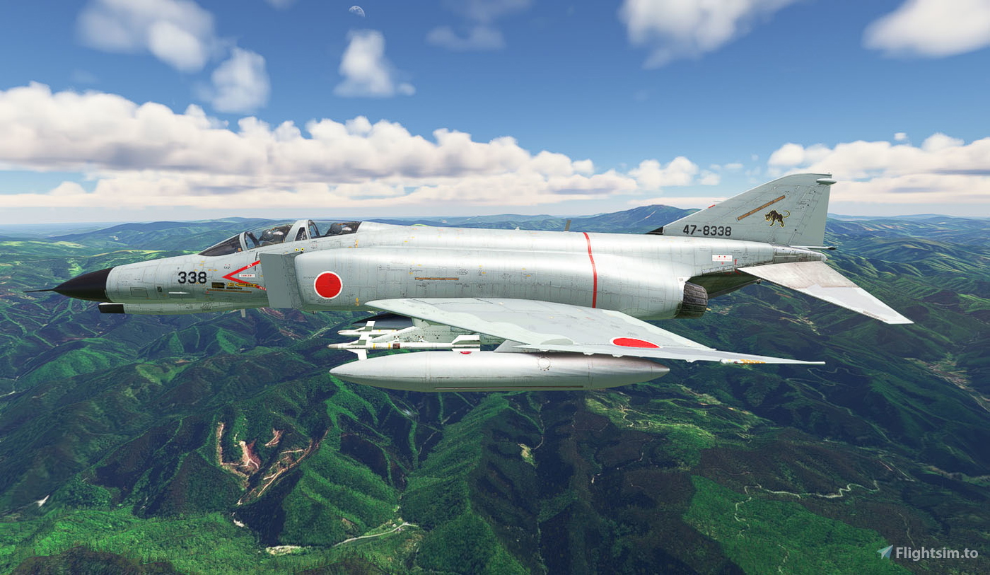 F-4EJ Kai - JASDF 8SQ / 301SQ Gray ver F4 for Milviz (Conversion F-4 ) F-4E Phantom II のために ...