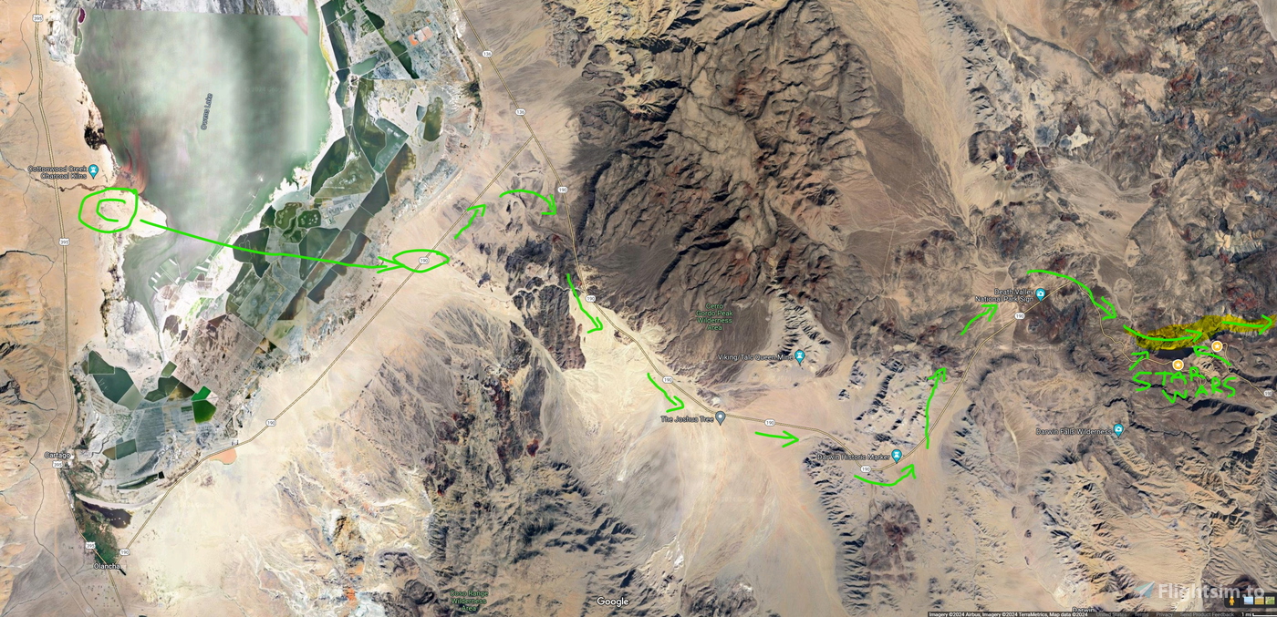 JEDI Transition Flight Plan for Microsoft Flight Simulator | MSFS