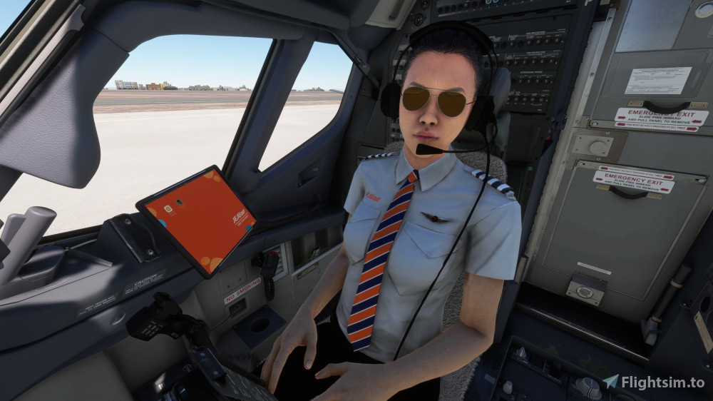 Jeju Male and Female Shirts Captain and First Officer for Microsoft ...