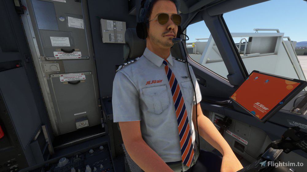 Jeju Male and Female Shirts Captain and First Officer for Microsoft ...