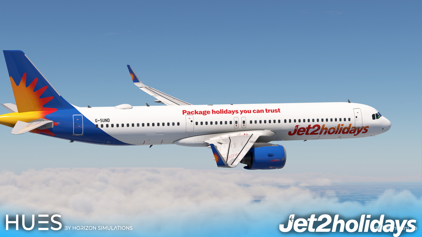 Jet2 Holidays Fleet Pack A321NEO (8K) for Microsoft Flight Simulator | MSFS