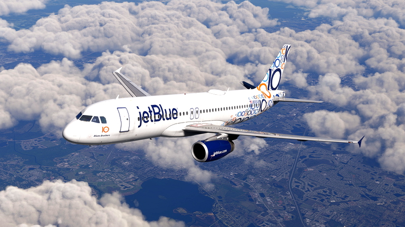JetBlue ("10 Years" - N569JB) - Fenix A320 (V2) (IAE) for Microsoft Flight Simulator | MSFS