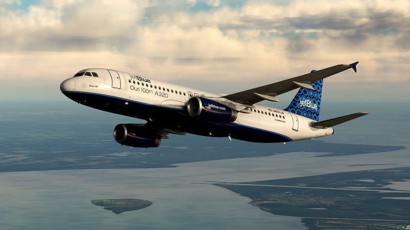 JetBlue ("100th A320" - N655JB) - Fenix A320 (V2) (IAE) for Microsoft Flight Simulator | MSFS