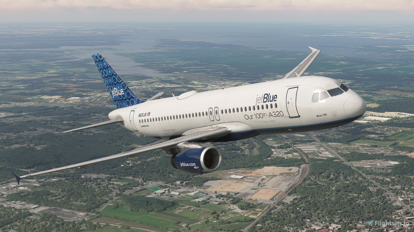 JetBlue ("100th A320" - N655JB) - Fenix A320 (V2) (IAE) for Microsoft ...