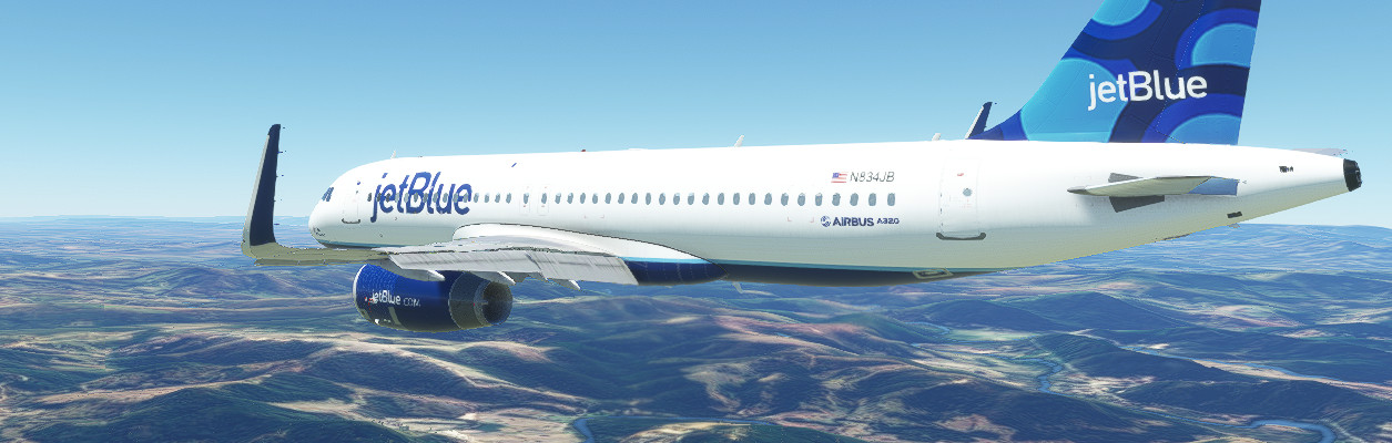 JETBLUE A320 CEO IAE SL for Microsoft Flight Simulator | MSFS