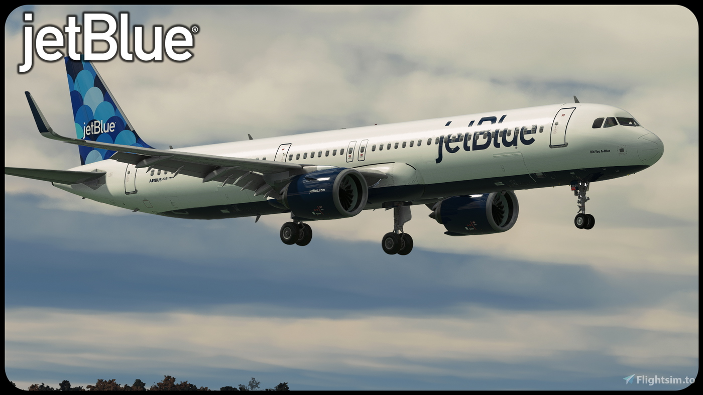 JetBlue A321NEO N2039J 'Balloons' (8K) for Microsoft Flight Simulator ...