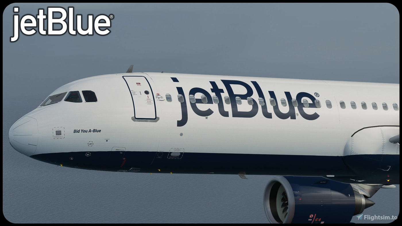 JetBlue A321NEO N2039J 'Balloons' (8K) for Microsoft Flight Simulator ...