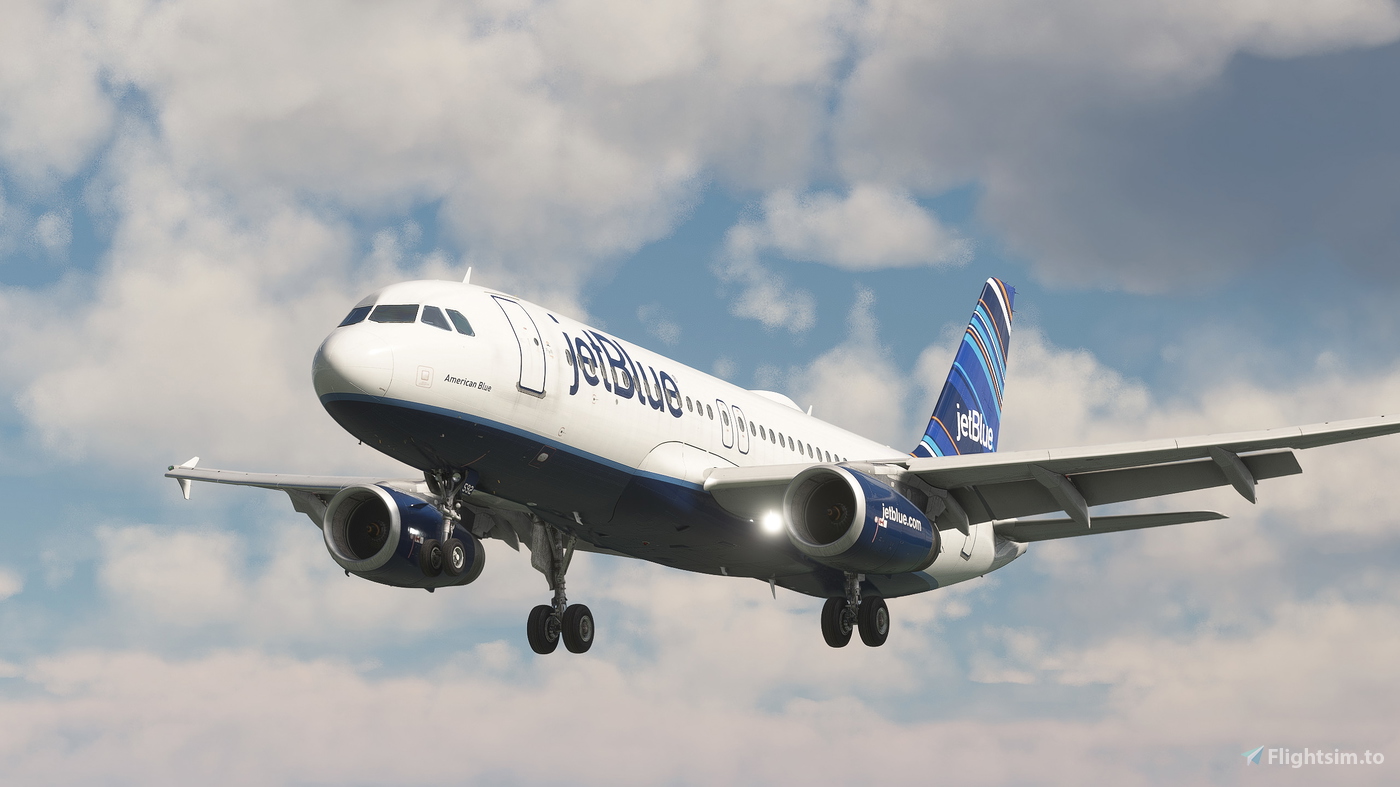 JetBlue ("Barcode" - N592JB) - Fenix A320 (V2) (IAE) for Microsoft Flight Simulator | MSFS