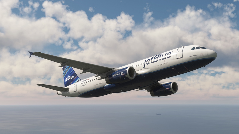 JetBlue ("Barcode" - N592JB) - Fenix A320 (V2) (IAE) for Microsoft Flight Simulator | MSFS