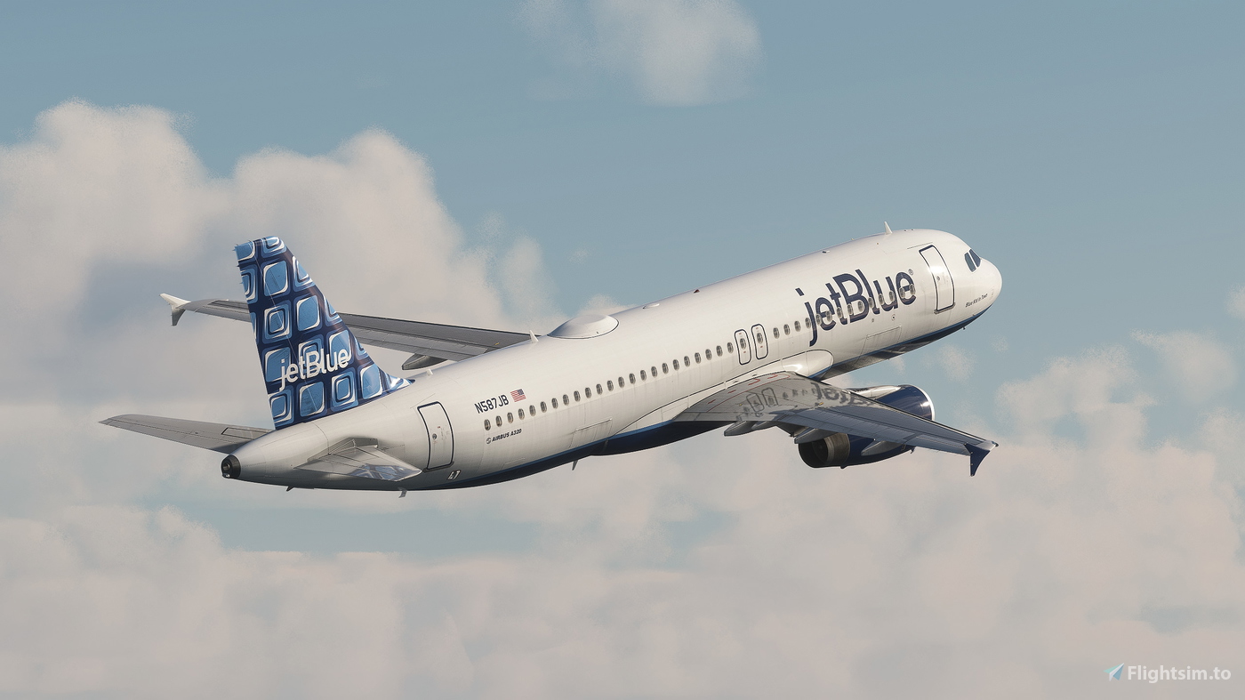JetBlue ("Building Blocks" - N587JB) - Fenix A320 (V2) (IAE) for Microsoft Flight Simulator | MSFS