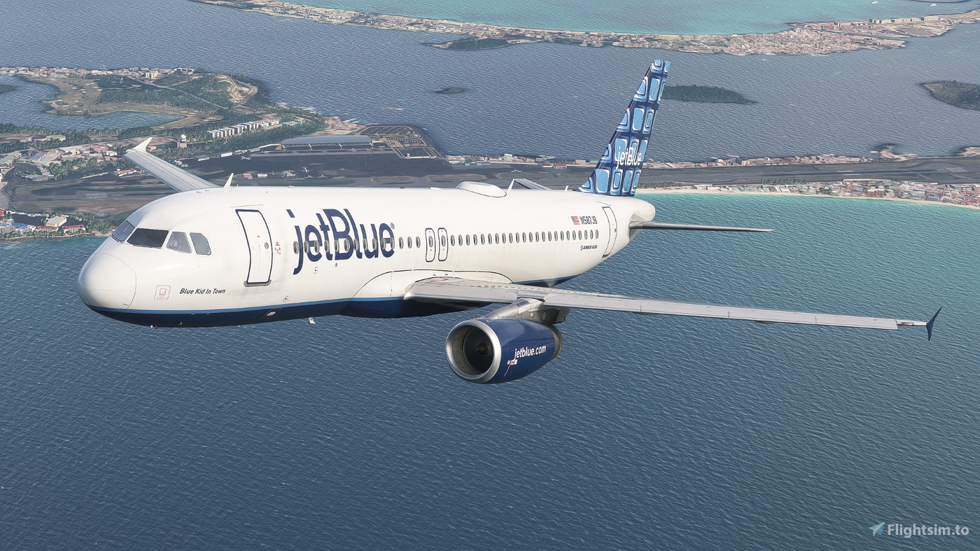 JetBlue ("Building Blocks" - N587JB) - Fenix A320 (V2) (IAE) for Microsoft Flight Simulator | MSFS