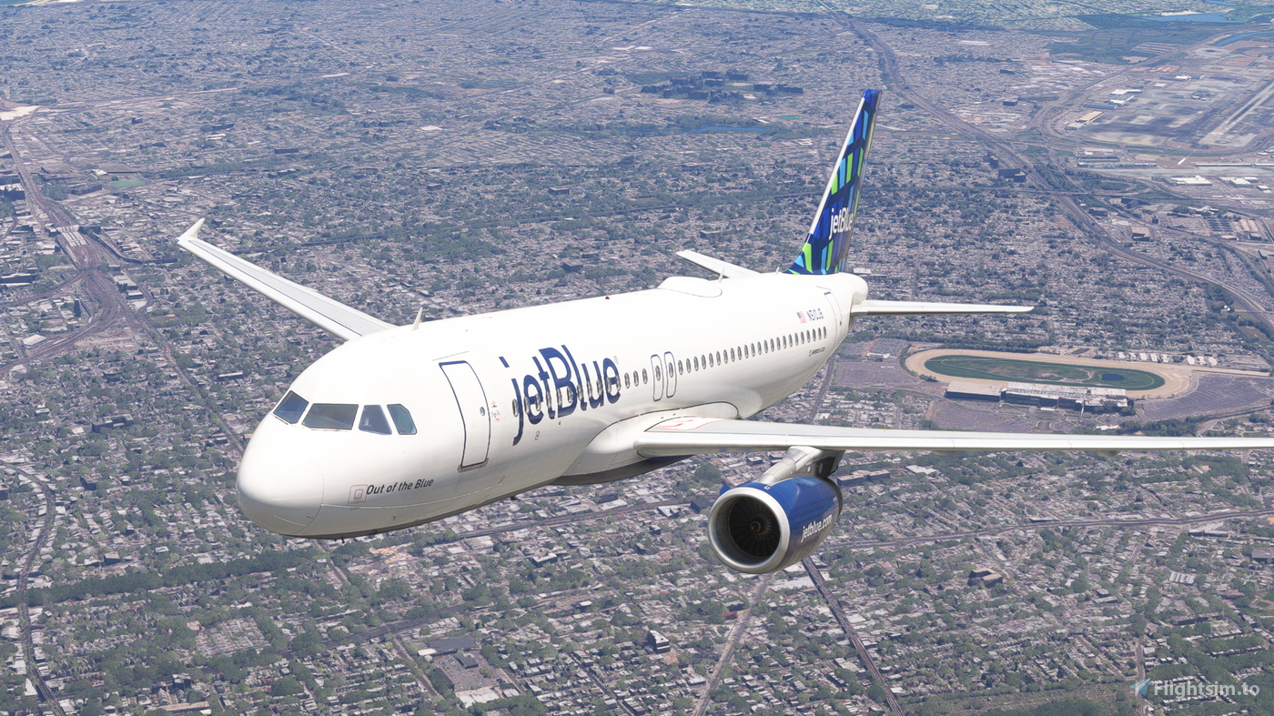 JetBlue (Highrise - N510JB) - Fenix A320 (IAE) (V2) for Microsoft Flight Simulator | MSFS