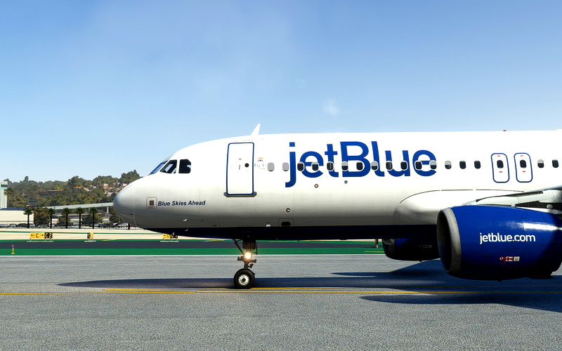 JetBlue ''Highrise Livery'' w/Cabin Fenixsim - Airbus A320 -N589JB [8K ...