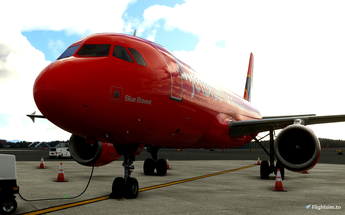 JetBlue "New York City Fire Department" w/cabin Fenixsim Airbus A320 ...