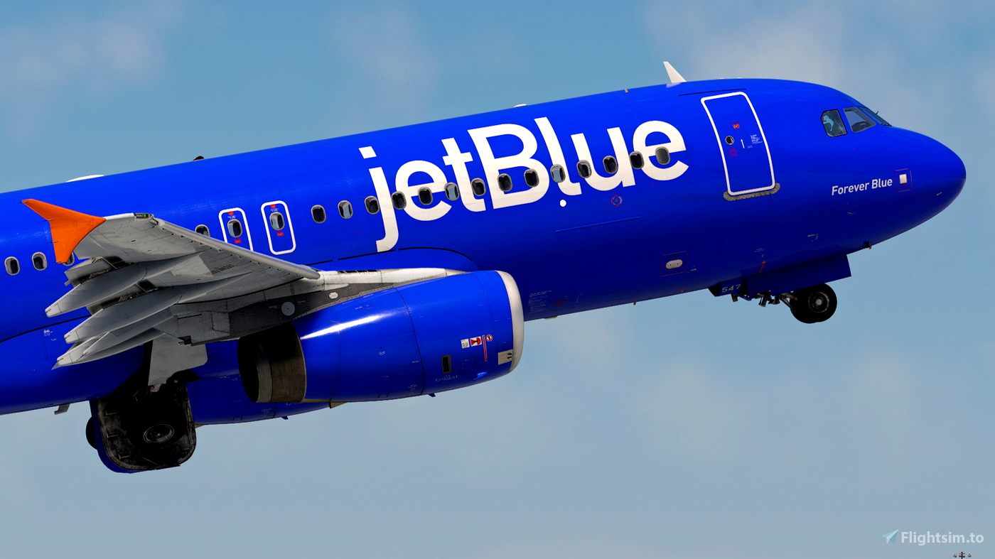 JetBlue 'Spotlight' New Livery N547JB | Fenixsim A320 V2 for Microsoft ...