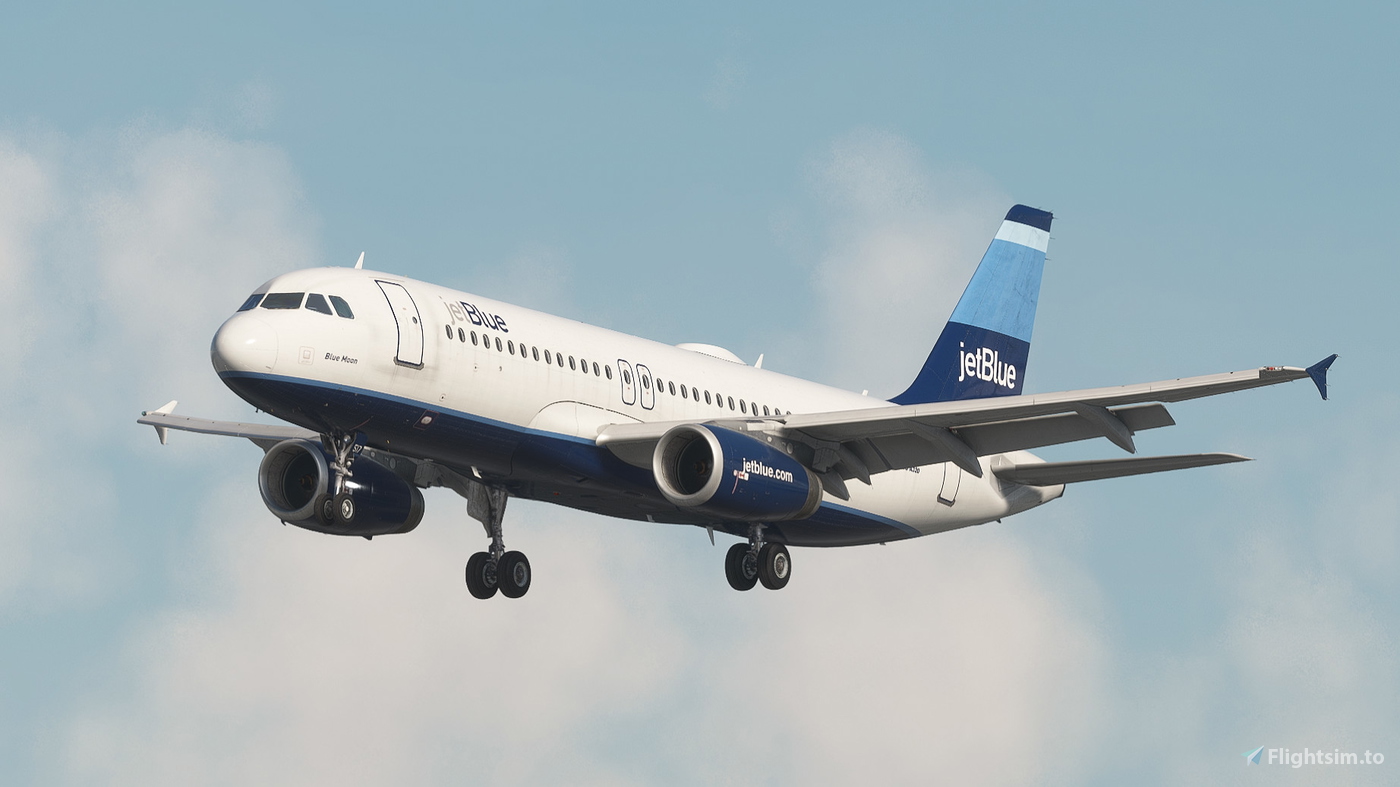 JetBlue ("Stripes" - N517JB) - Fenix A320 (V2) (IAE) for Microsoft Flight Simulator | MSFS