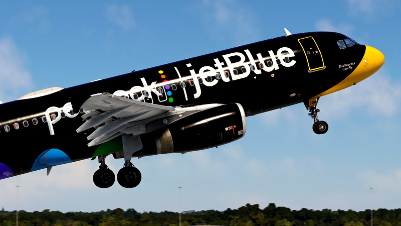 JetBlue 'This Peacock Can Fly' | N706JB | w/Cabin | Fenix A320 V2 (8K ...
