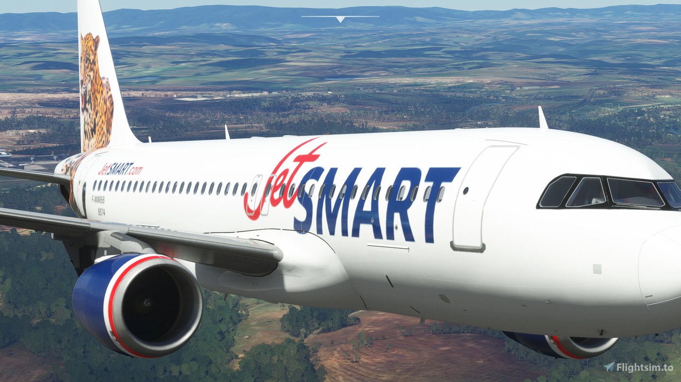 JETSMART A320 CEO 8k for Microsoft Flight Simulator | MSFS