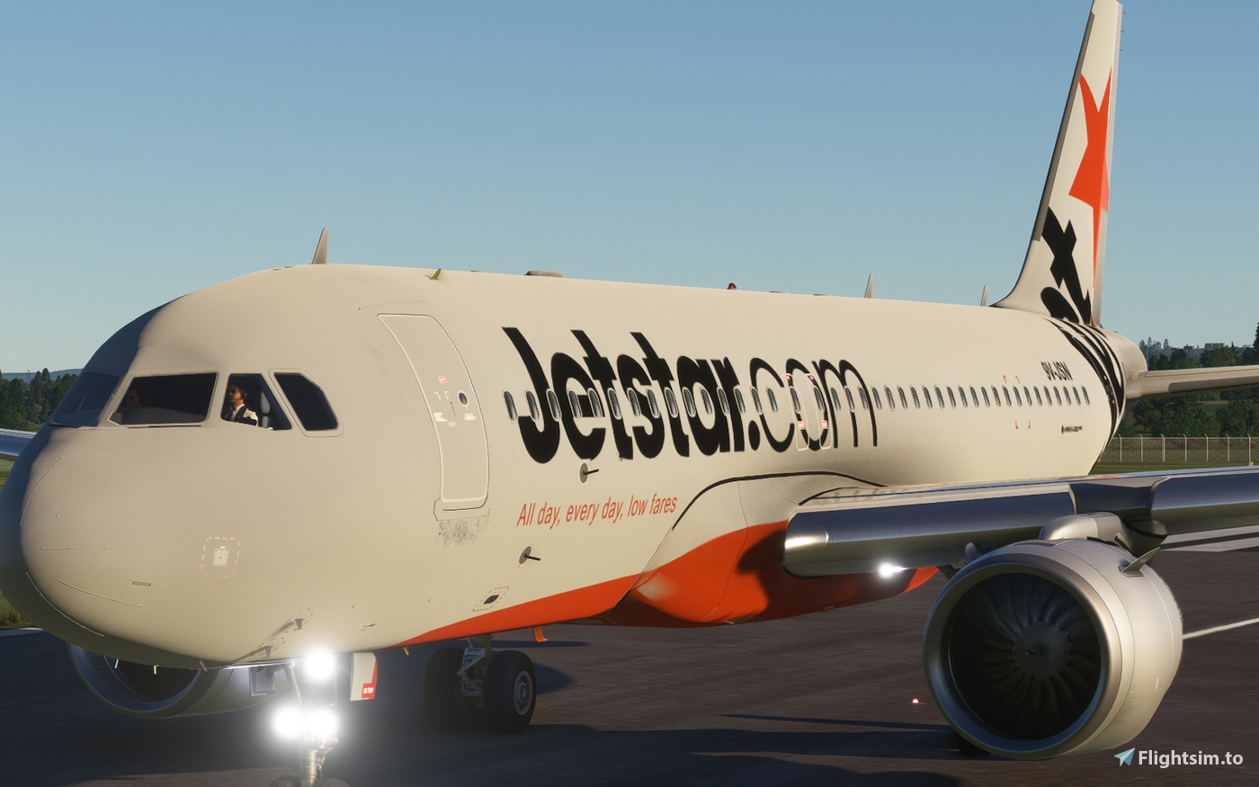 [A32NX] jetstar old livery for Microsoft Flight Simulator | MSFS