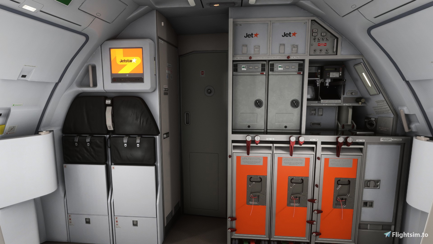 Jetstar VH-VFJ + Cabin - Fenix A320 V2 dla Microsoft Flight Simulator ...