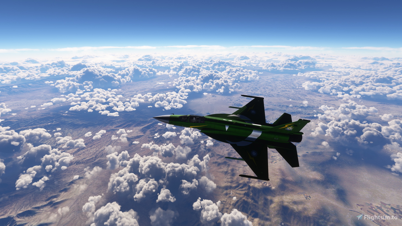 [JF-17] Pakistan Air Force (PAF) Livery - Aerobatics for Microsoft ...