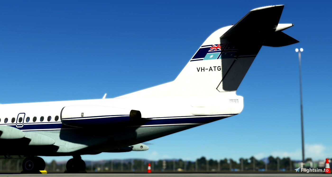 JF F28-1000 Department of Civil Aviation Australia - VH-ATG [1984] 对于 ...