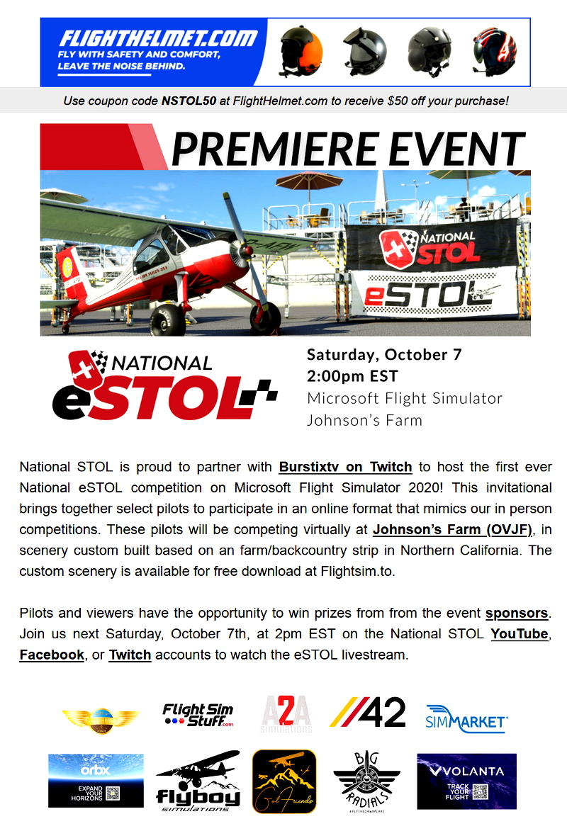 Johnsons Farm National eSTOL Farm STOL Competition add-on for Microsoft ...