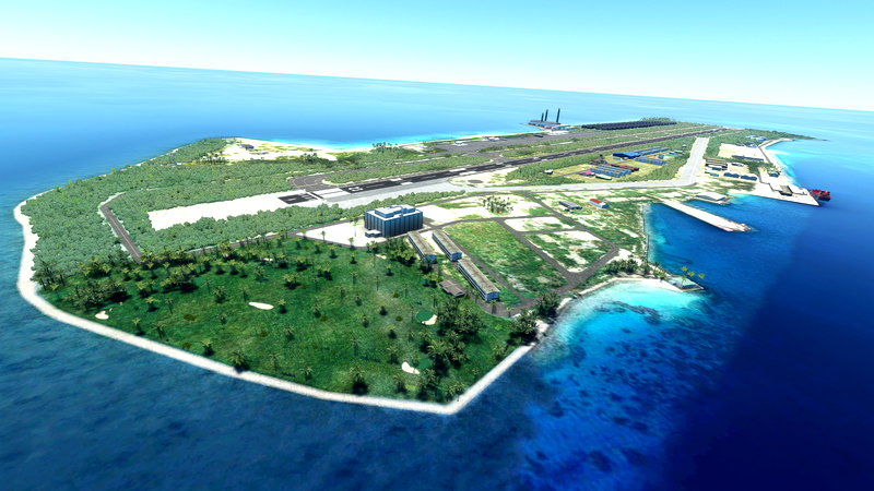 PJON Johnston Island AFB for Microsoft Flight Simulator | MSFS