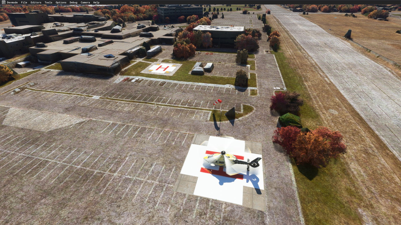 Jordan Valley Hospital Heliport for Microsoft Flight Simulator | MSFS