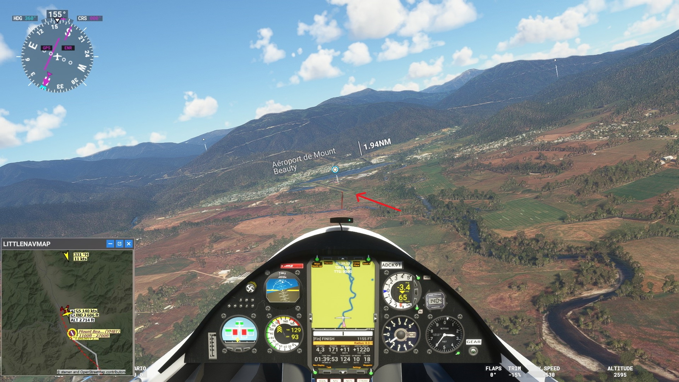 JS3-18 AUS SSC Mount Beauty 210 for Microsoft Flight Simulator | MSFS