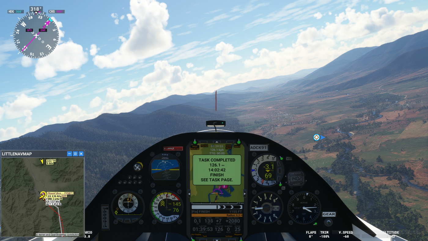 JS3-18 AUS SSC Mount Beauty 210 for Microsoft Flight Simulator | MSFS