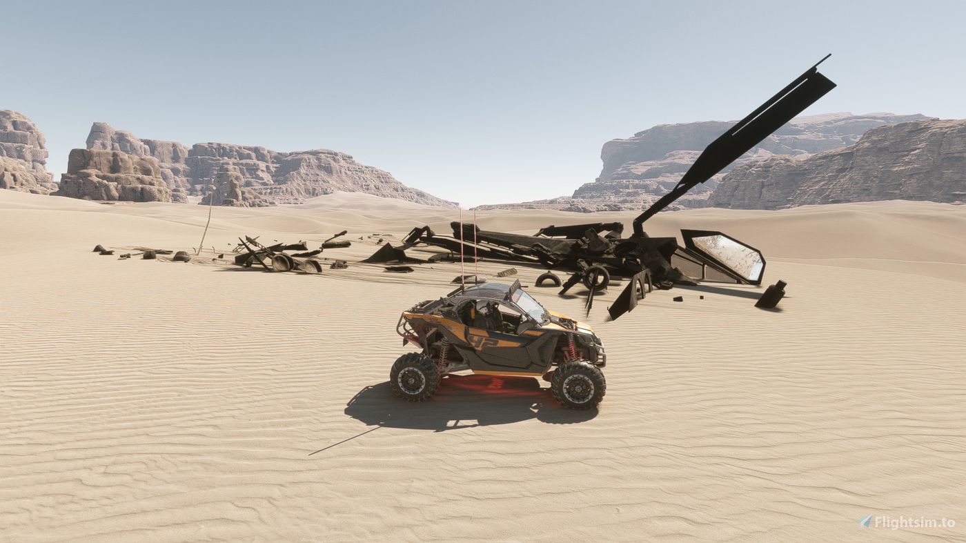 Juice Goose Dune World for Microsoft Flight Simulator | MSFS