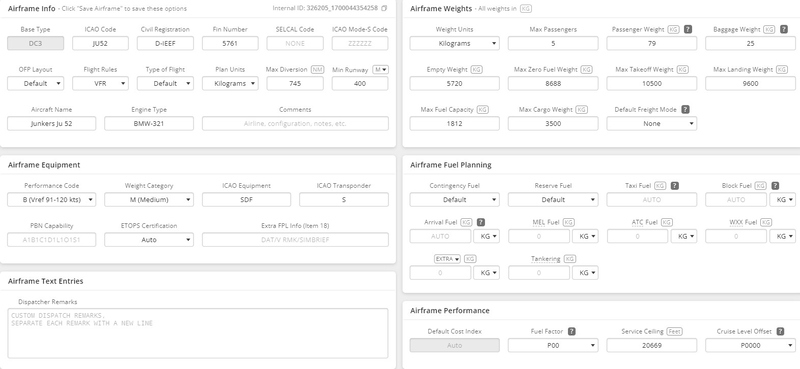 SimBrief Profiles for Microsoft Flight Simulator | MSFS | Flightsim.to