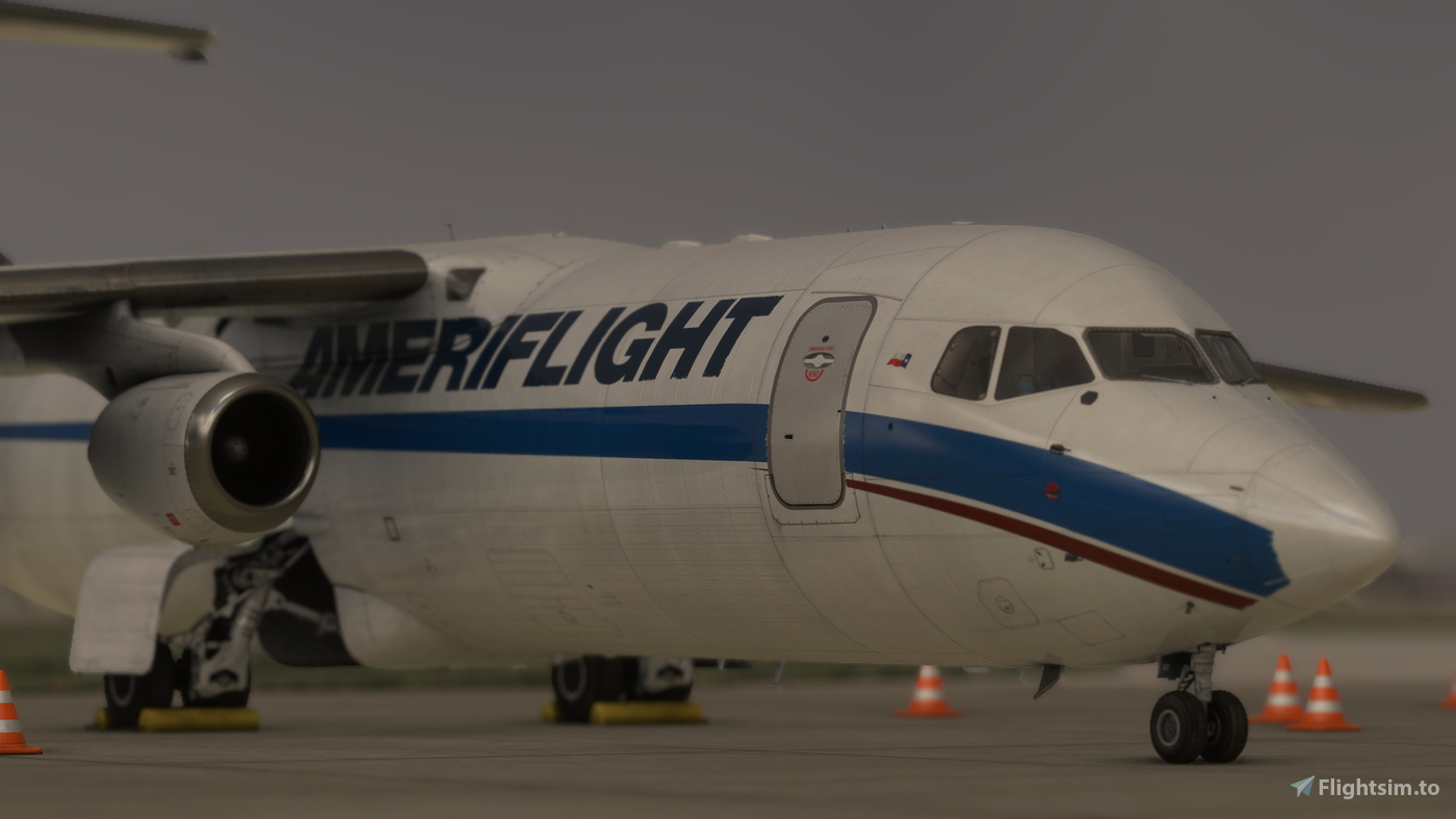 Just Flight BAe 146-300QT AmeriFlight (Fictional) for Microsoft Flight ...
