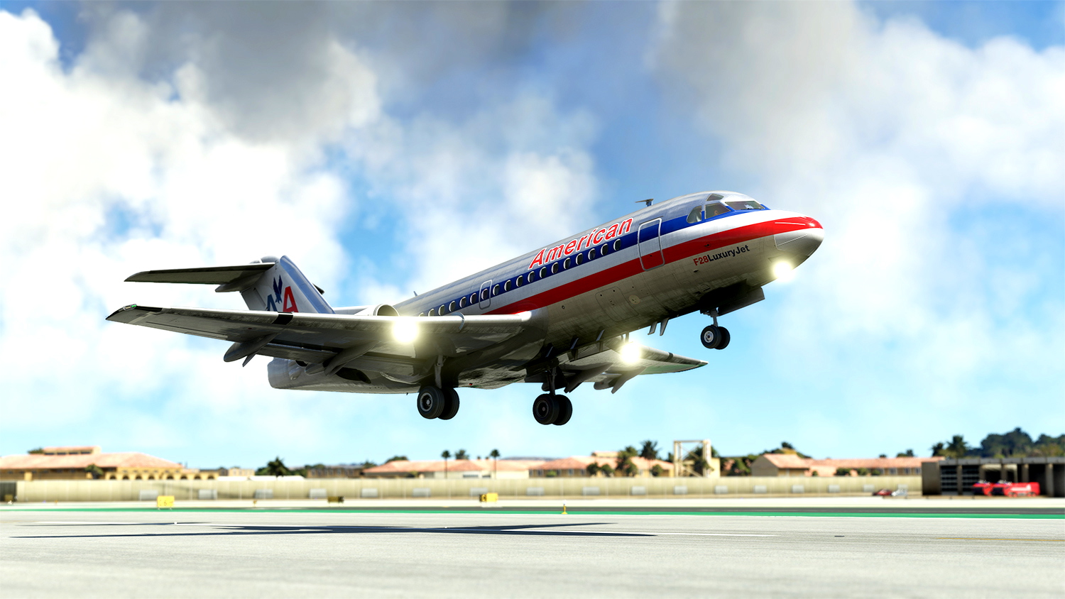 Fokker F28 Professional Liveries for Microsoft Flight Simulator | MSFS ...