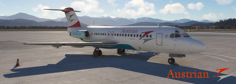 Fokker F28 Professional Liveries for Microsoft Flight Simulator | MSFS