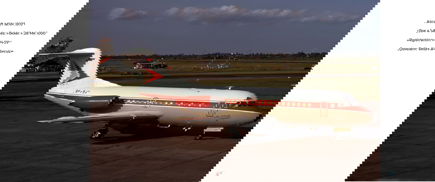 Just Flight Fokker F.28 Mk 1000 | Pelita Air Service for Microsoft Flight Simulator | MSFS