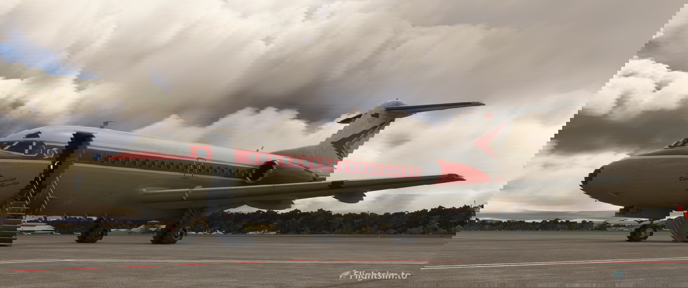 Just Flight Fokker F.28 Mk 1000 | Pelita Air Service for Microsoft Flight Simulator | MSFS