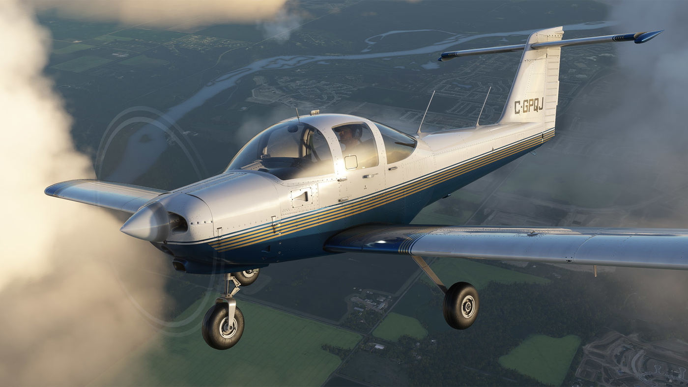 Just Flight Piper PA-38 Tomahawk - C-GPQJ (Dynamic Registration) for ...