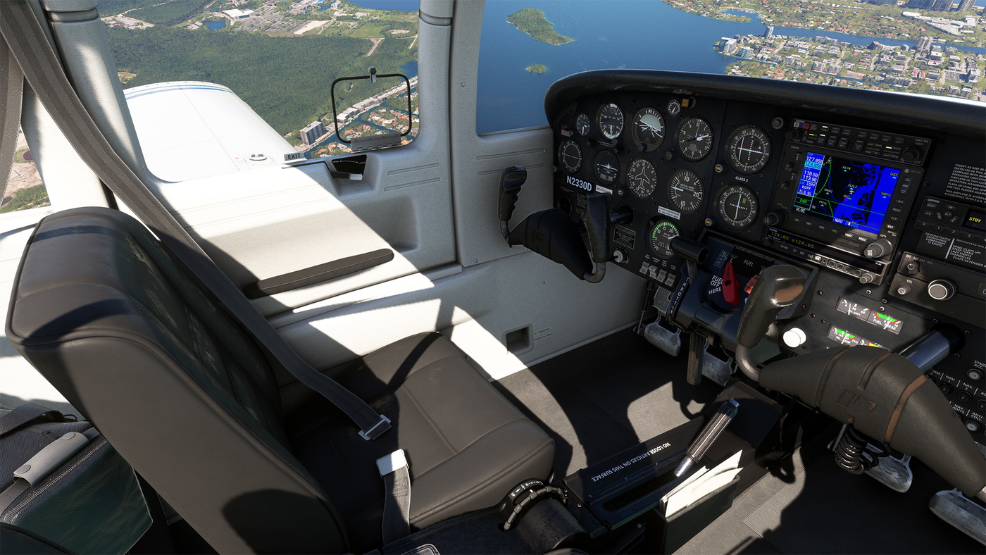 Just Flight Piper PA-38 Tomahawk - N2330D (Dynamic Registration) for ...