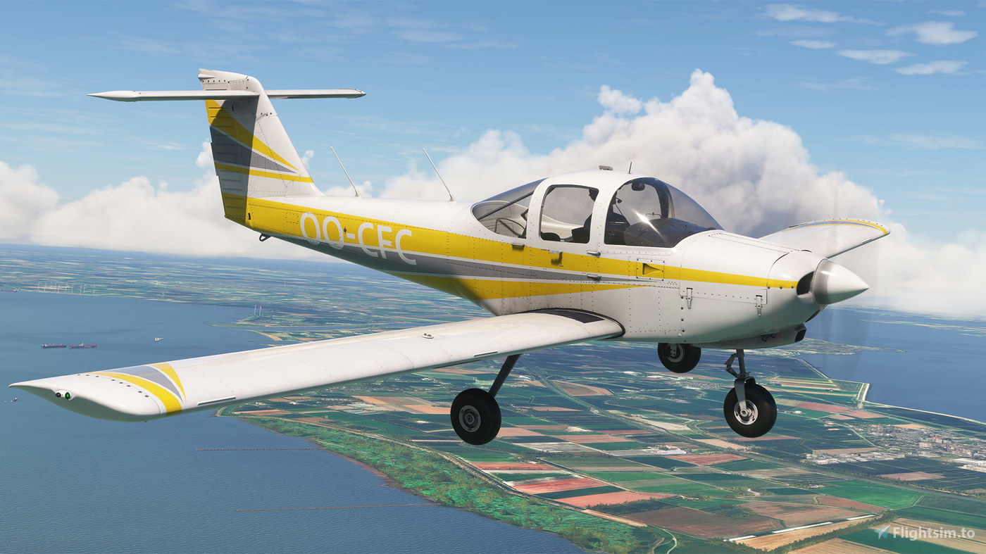 Just Flight Piper PA-38 Tomahawk - OO-CFC (Dynamic Registration) for ...