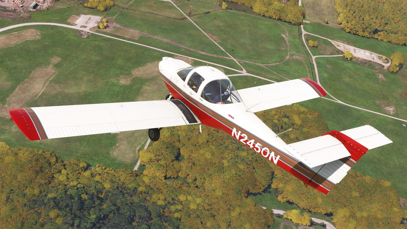 Just Flight Piper PA-38 Tomahawk - N2450N (Dynamic Registration) for ...